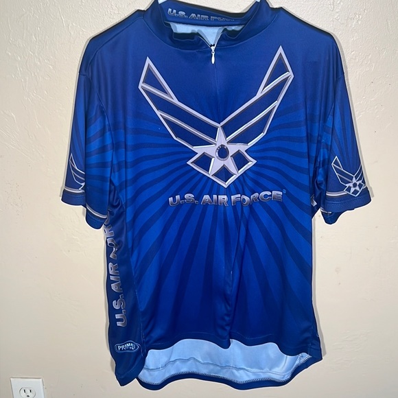 primal | Shirts | Primal Usaf Cycling Jersey Xxl | Poshmark
